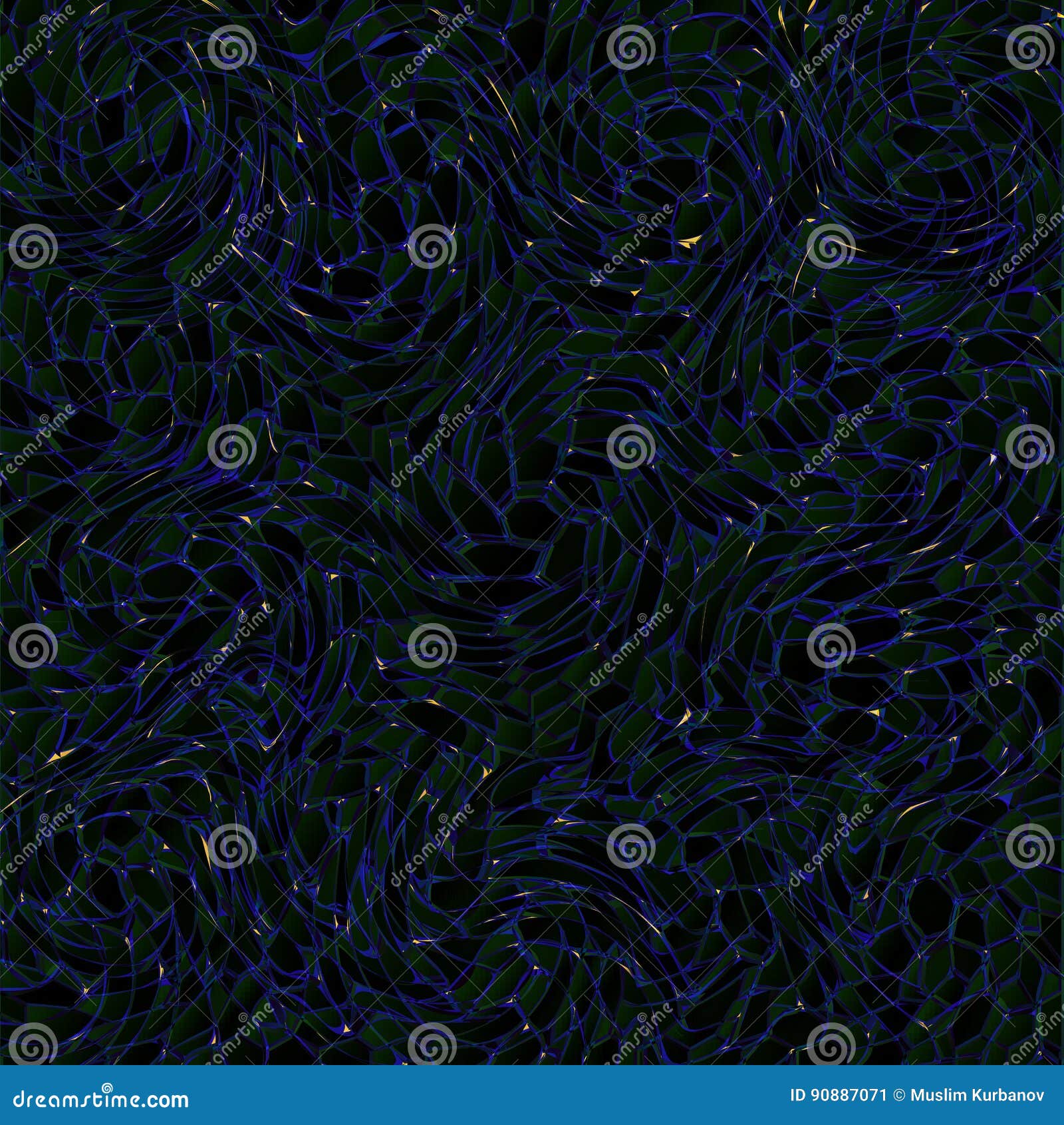 Crystal Black Geometric Background. Illustration Stock Illustration ...