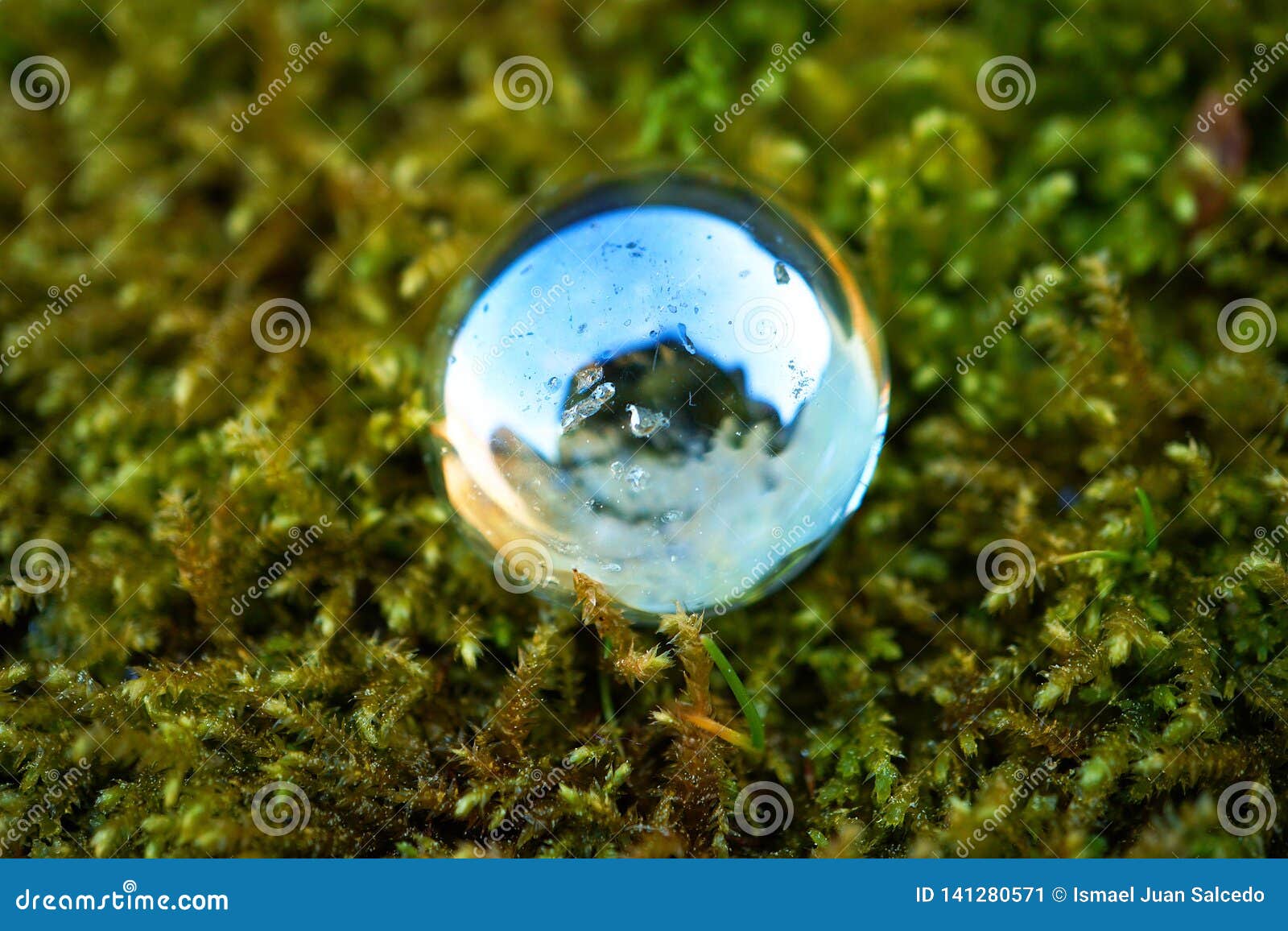 Crystal Bubble Drop Decoration Stock Image - Image of shine, jewel ...
