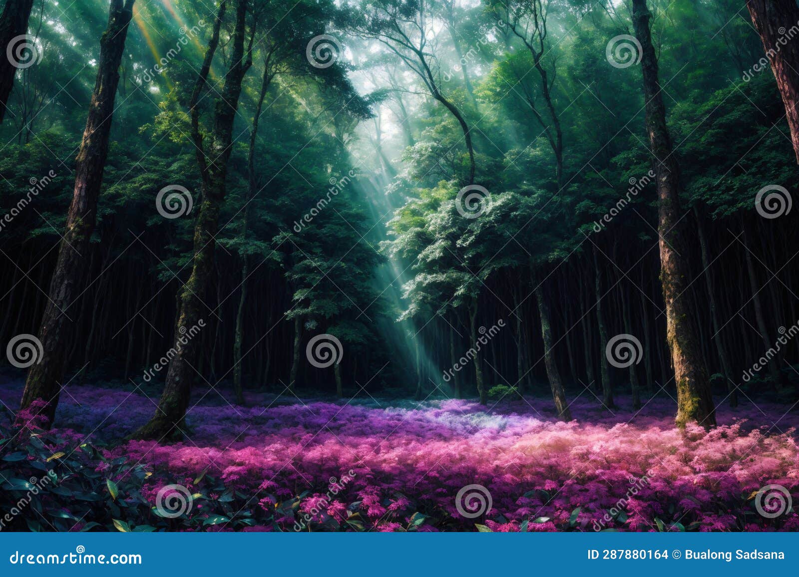 Crystal Canopy of Prismatica Stock Illustration - Illustration of ...