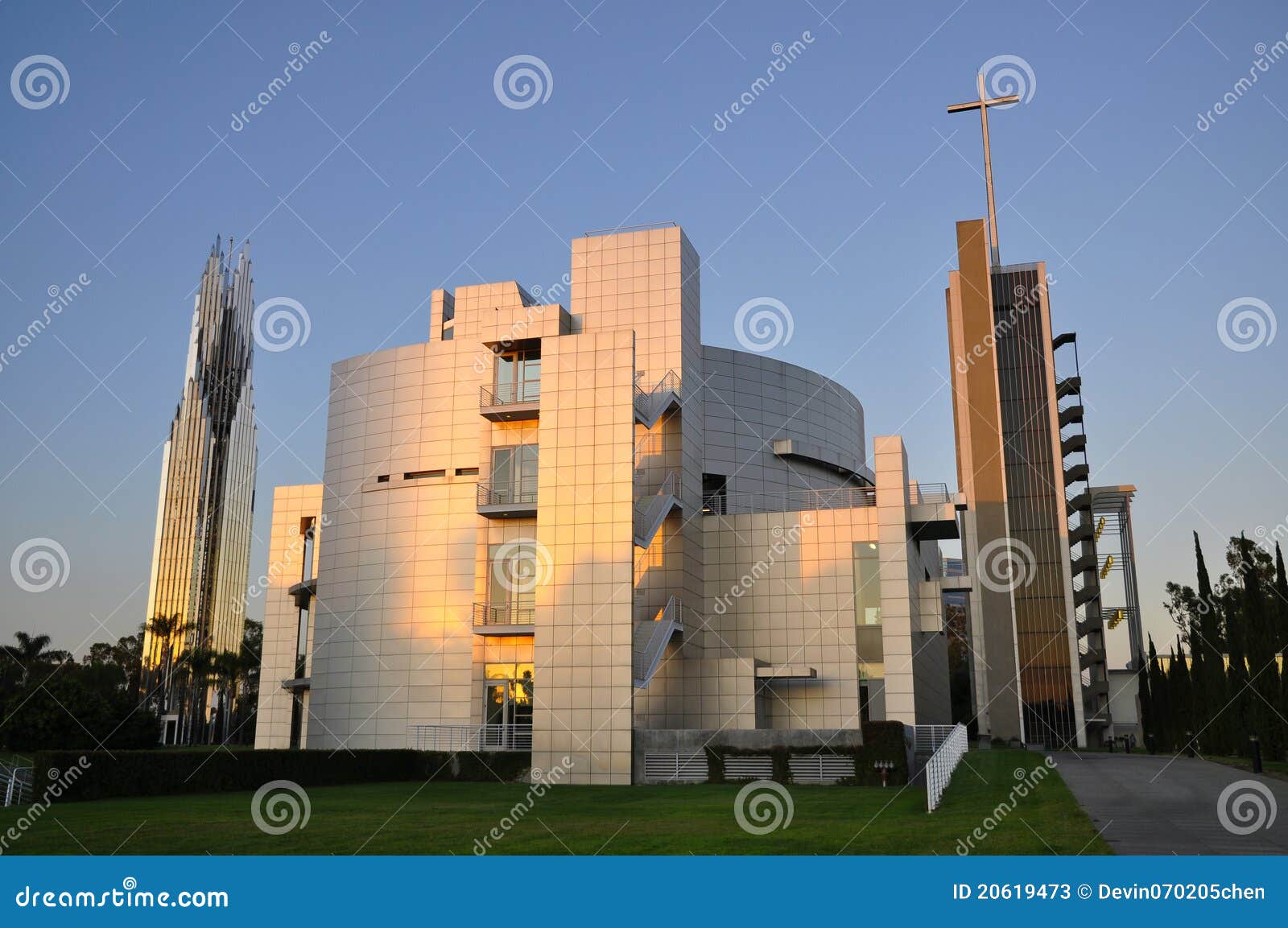 The Crystal Cathedral stock image. Image of grove, shiny - 20619473