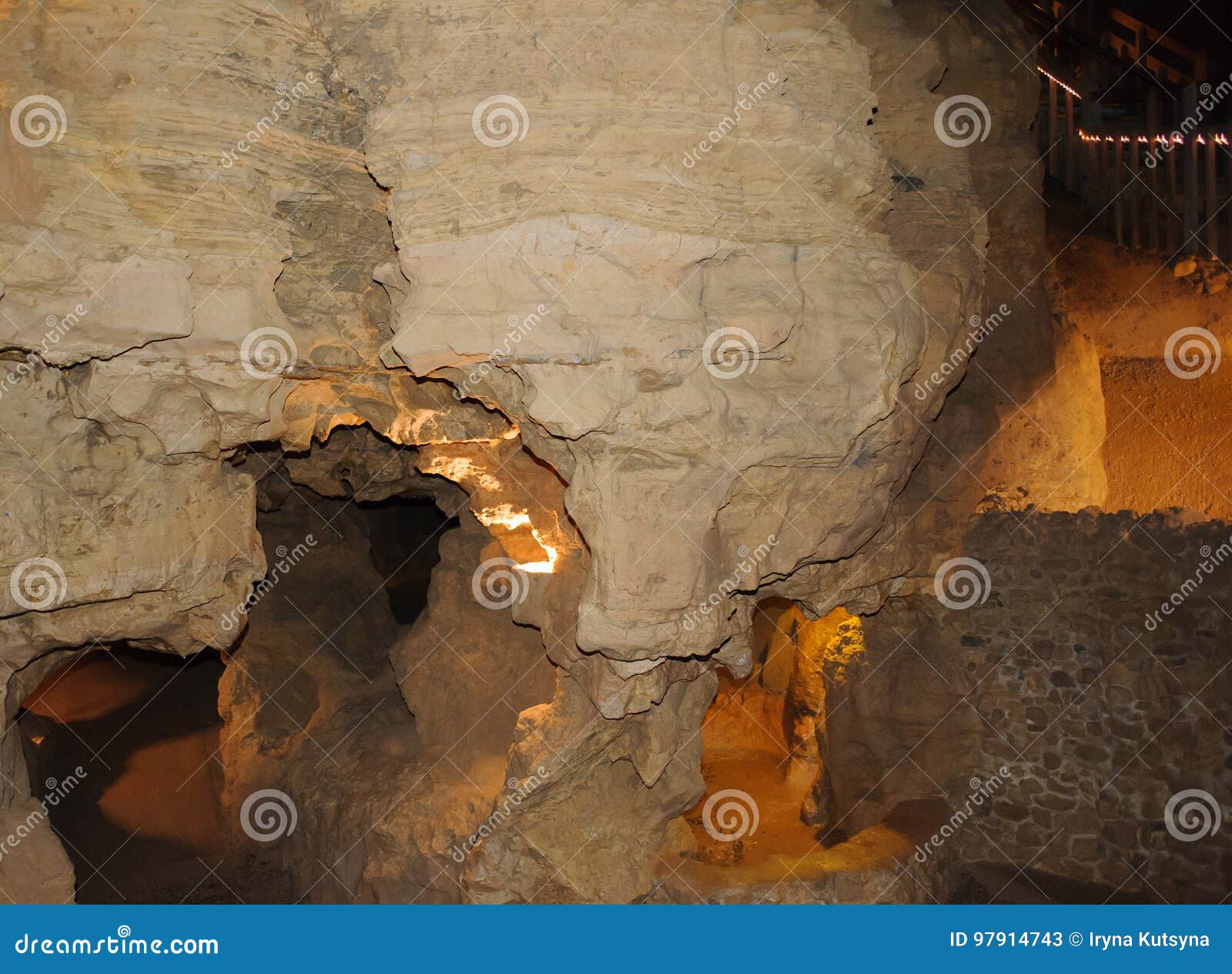 Crystal Cave horizontal stock image. Image of national - 97914743