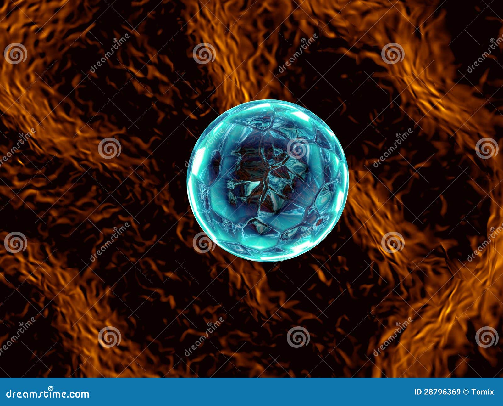 Crystal cell stock illustration. Illustration of black - 28796369