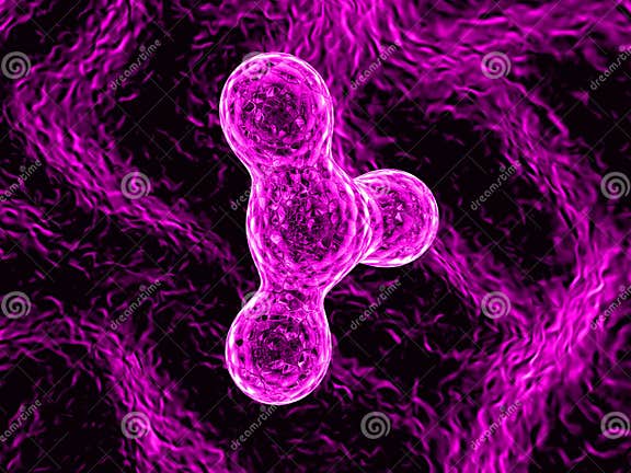 Crystal cell stock illustration. Illustration of human - 28796418