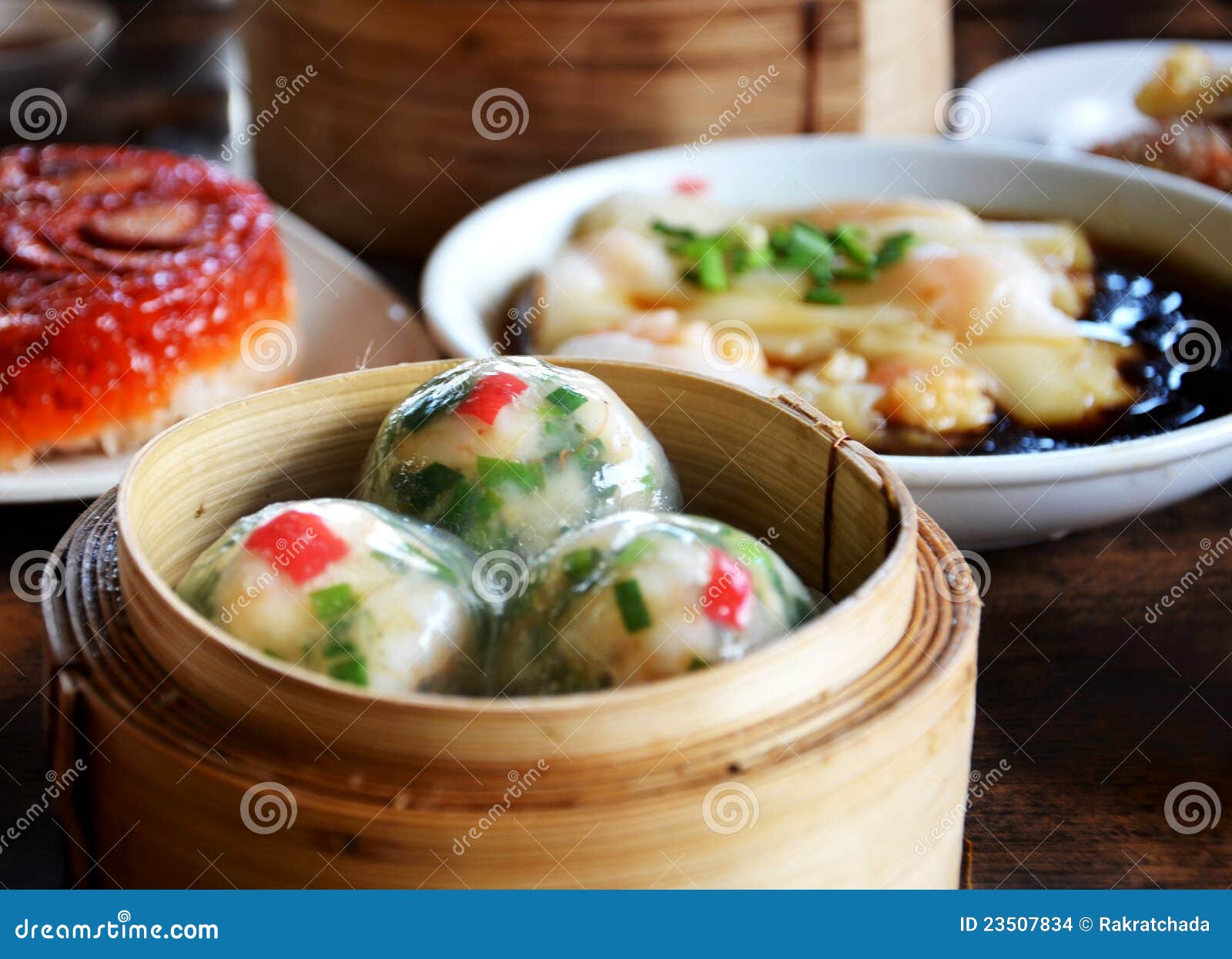 Crystal chives dumpling stock photo. Image of asia, breakfast - 23507834