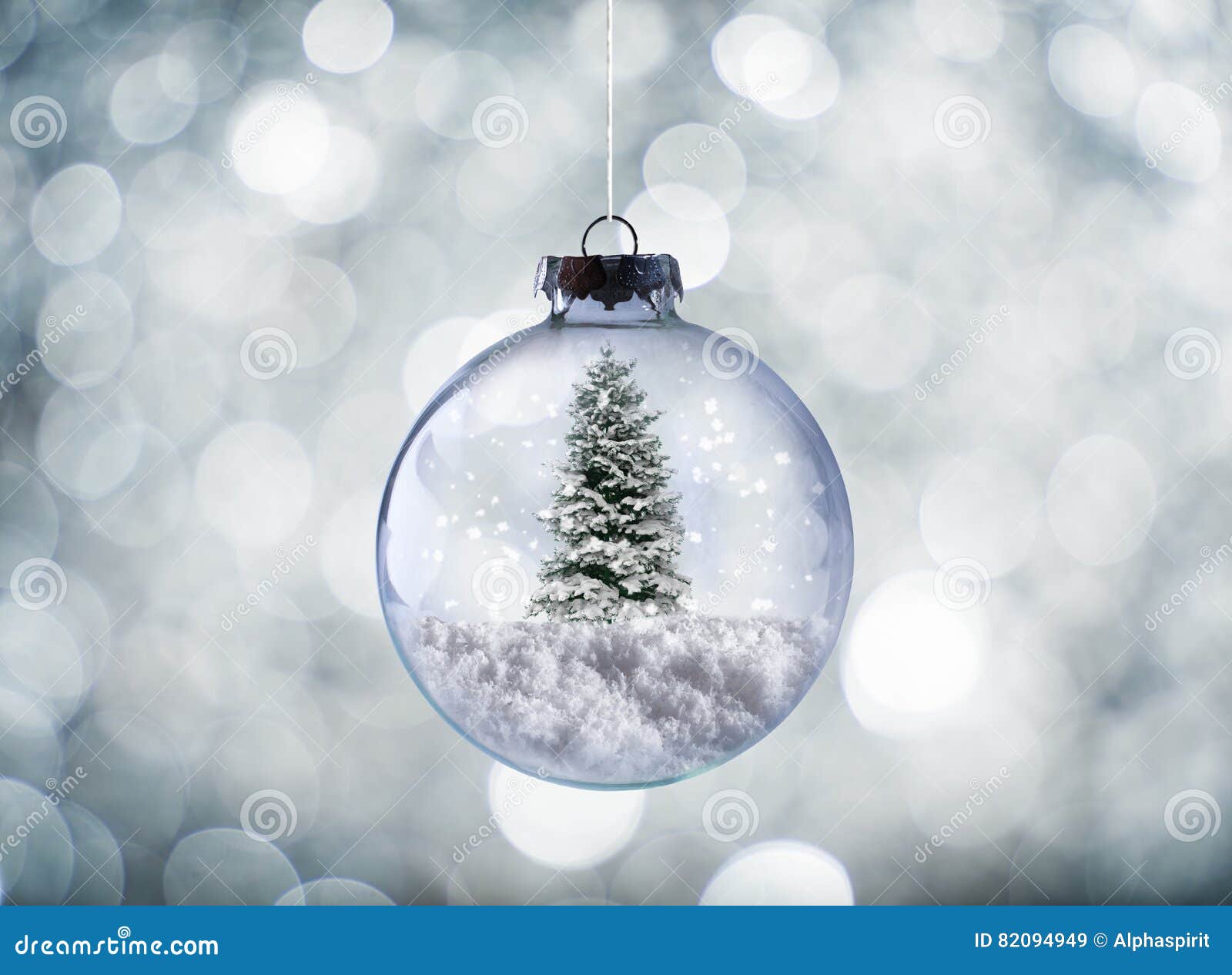 Crystal Christmas ball stock image. Image of merry, shimmer - 82094949