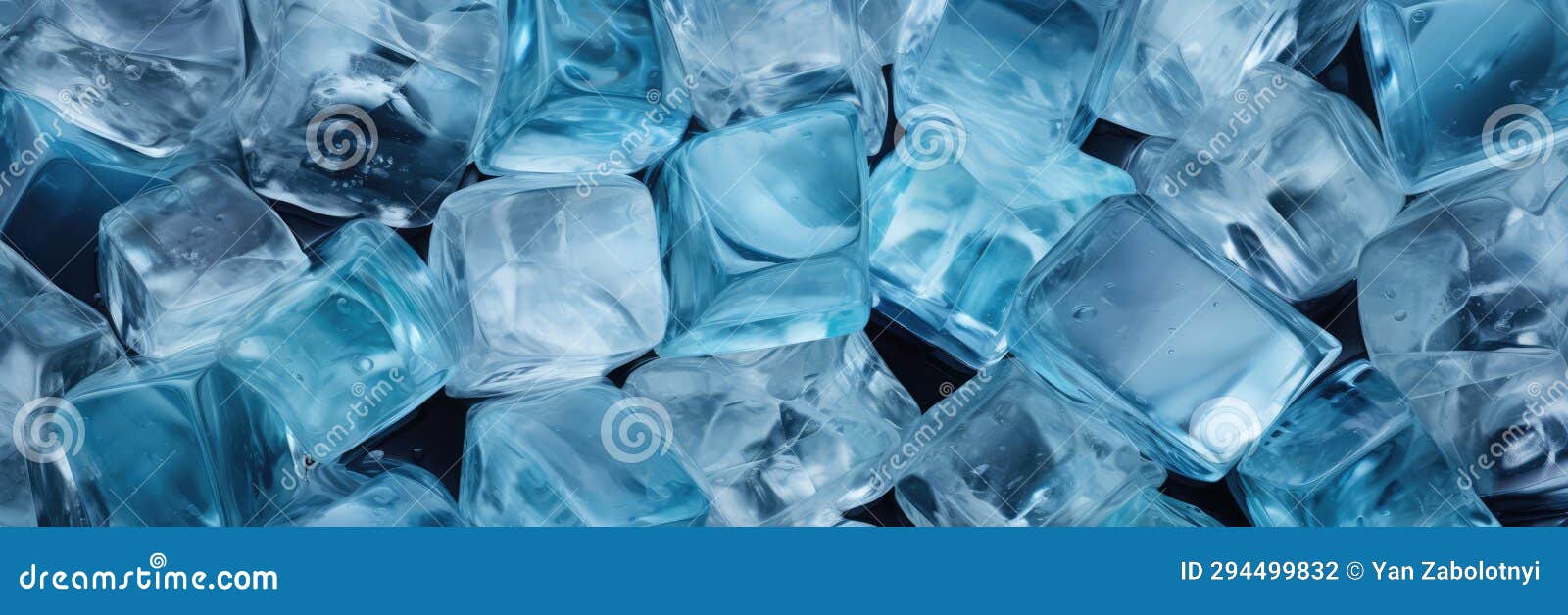 Crystal Clear Ice Texture with a Cold Touch Stock Illustration ...