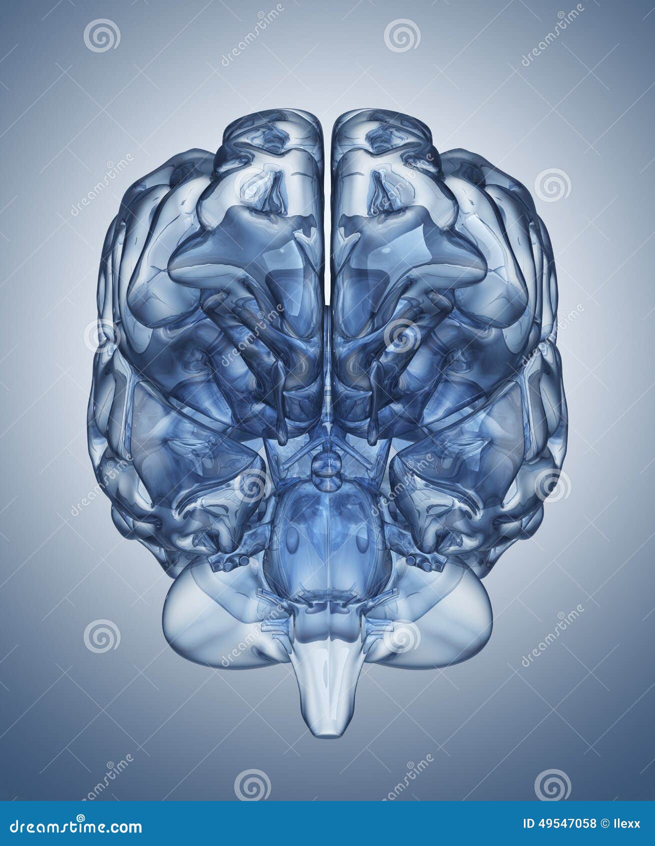 Crystal clear mind stock illustration. Illustration of medicine - 49547058