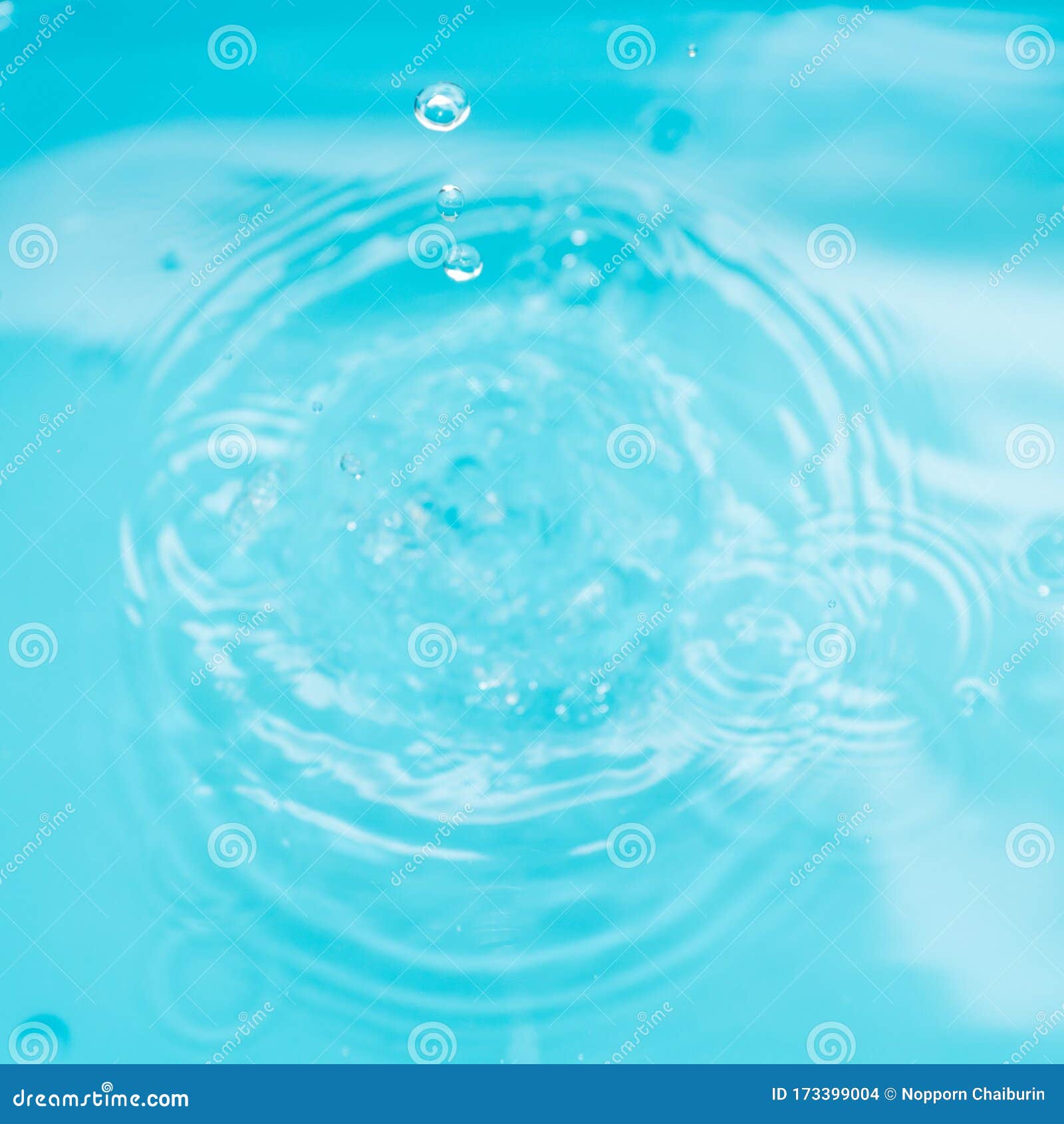 Crystal Clear, Turquoise Water Square Background Using for Beauty ...