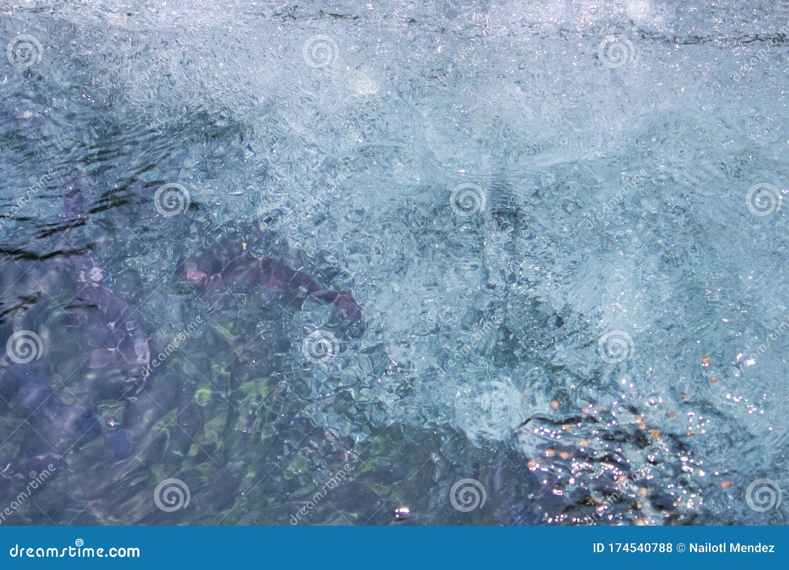 Crystal Clear Water Background, Clear Water Cascade Stock Photo - Image ...