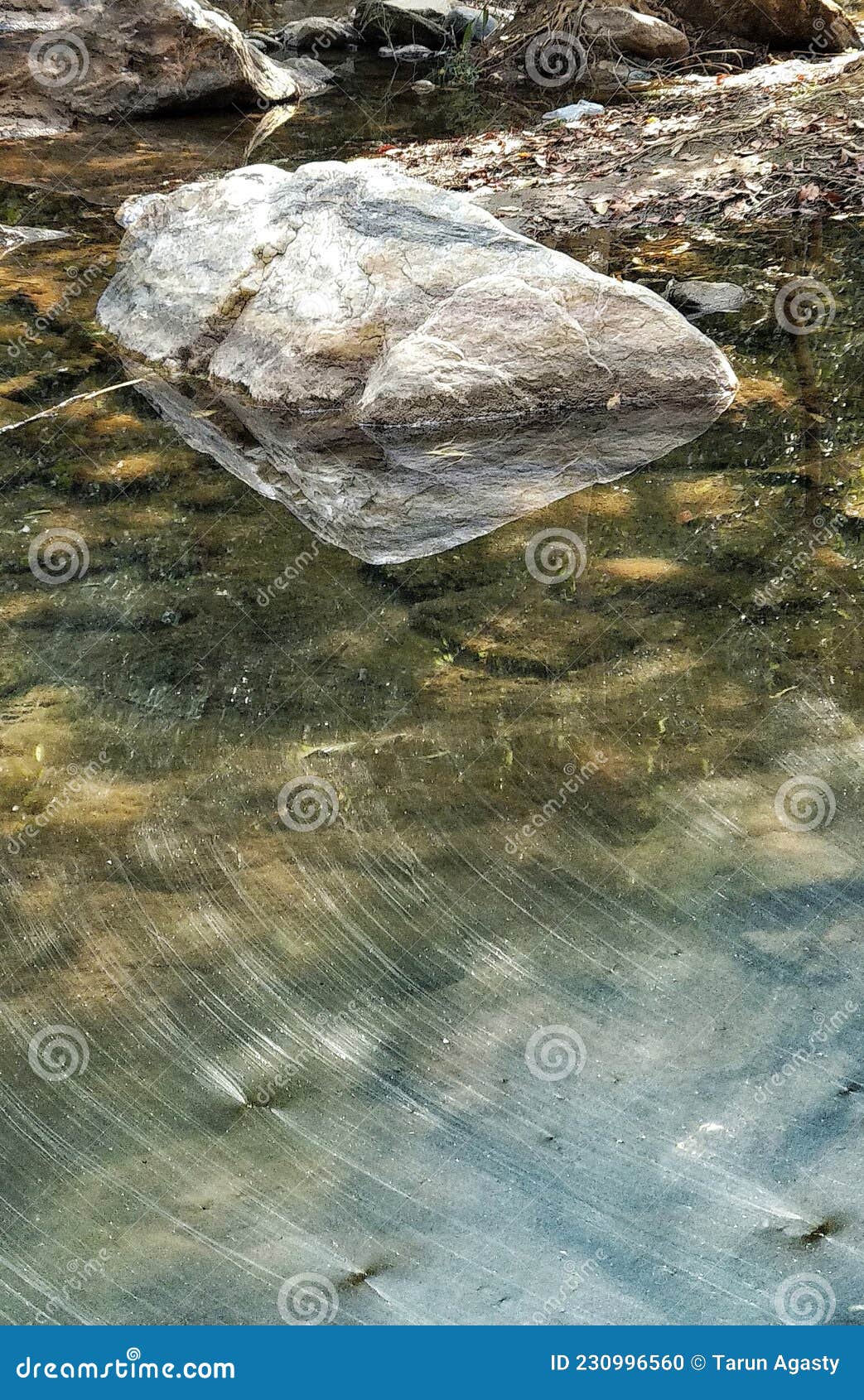 CRYSTAL CLEAR WATER, REFLECTION, STONE Stock Photo - Image of water ...