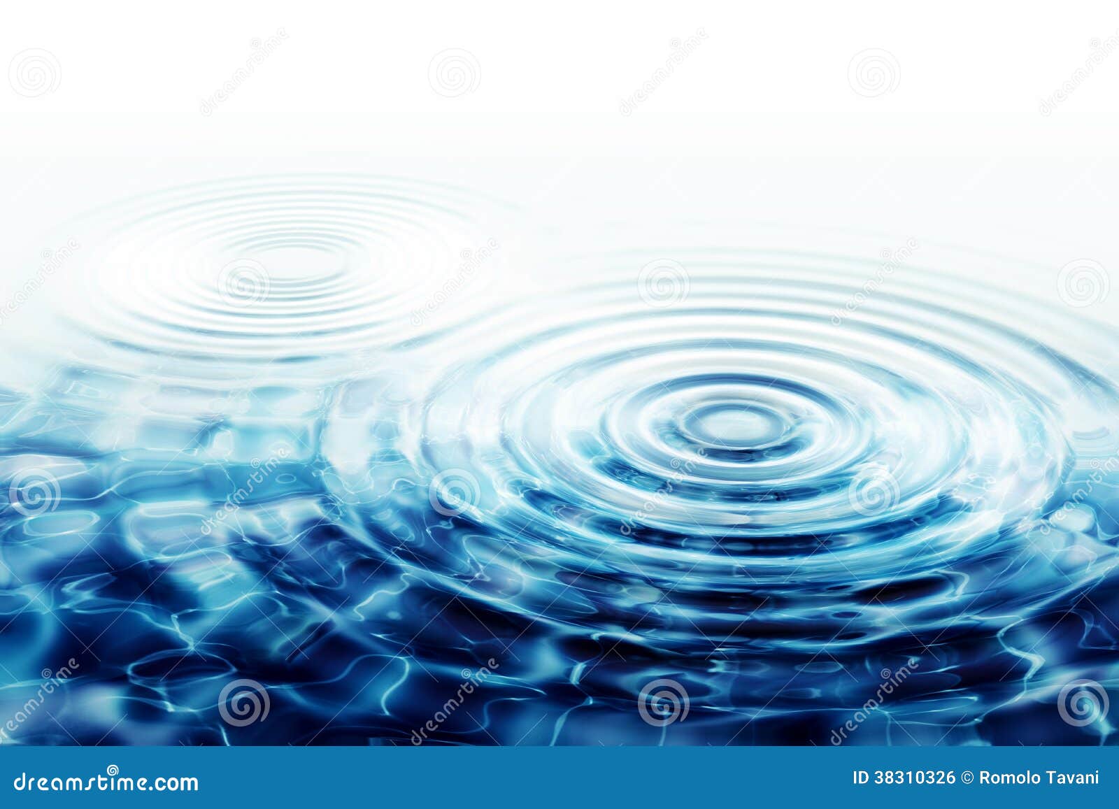 Crystal Clear Water Ripples Stock Photo - Image of concept, curve: 38310326