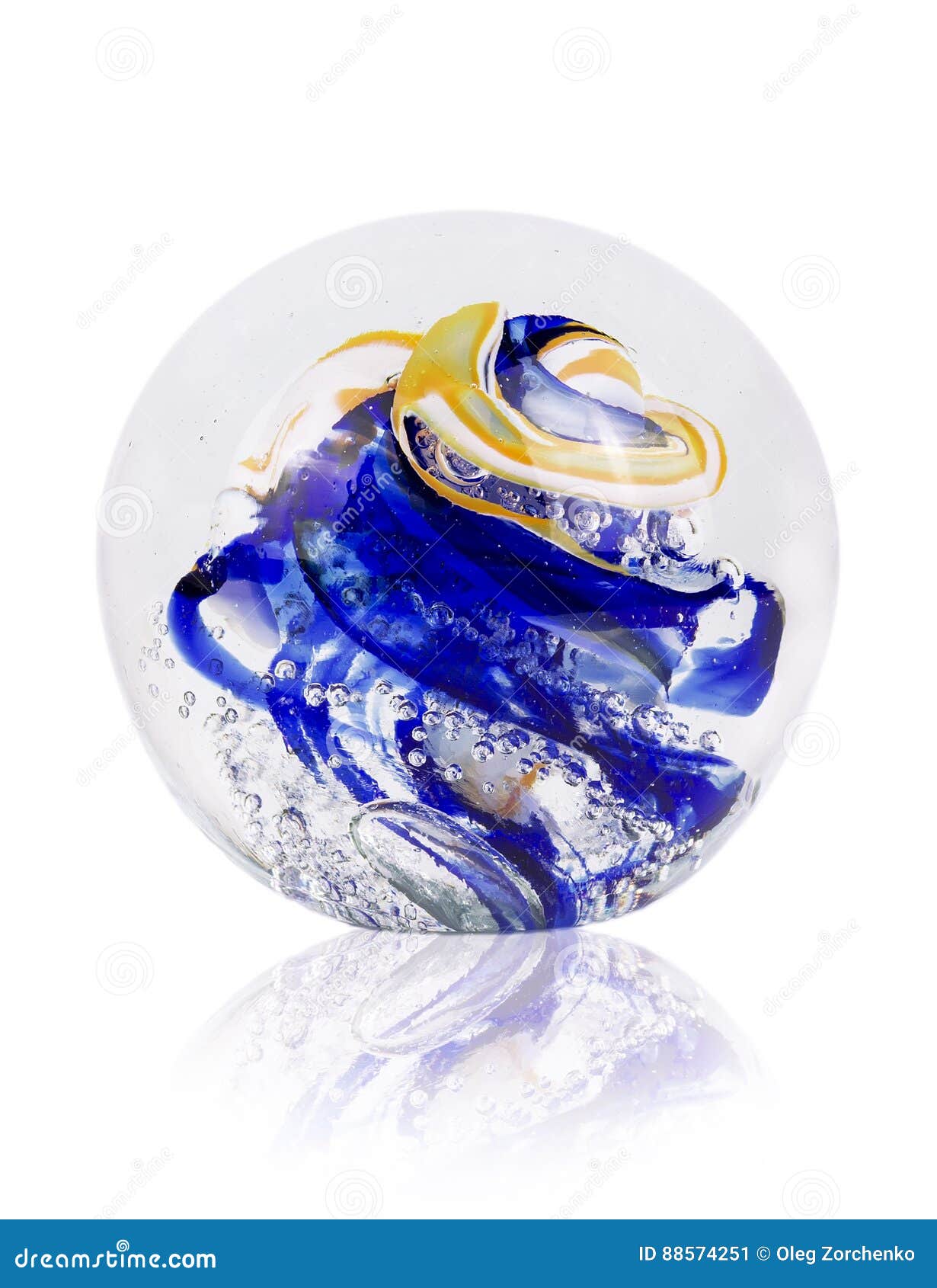 Crystal colored ball stock image. Image of bubbles, beauty - 88574251
