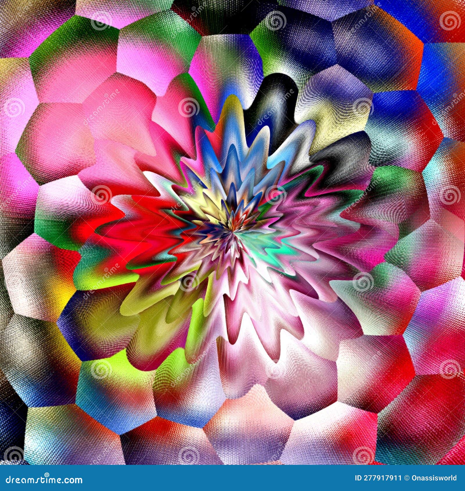 Crystal Colors Abstract Background Shapes and Blurs Stock Illustration ...