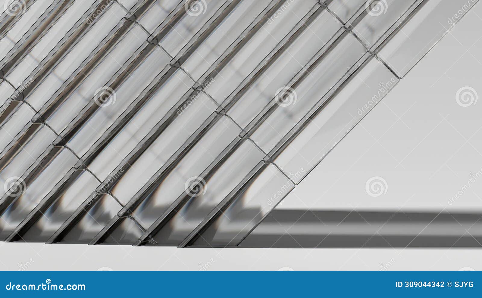 Crystal and Concrete Floor with Wall Clean and Simple Architecture and ...