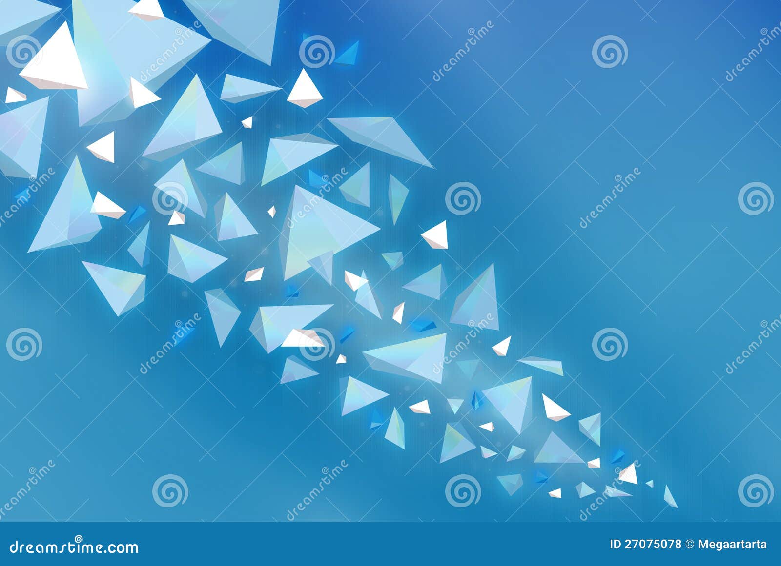 Crystal explosion stock illustration. Illustration of banner - 27075078