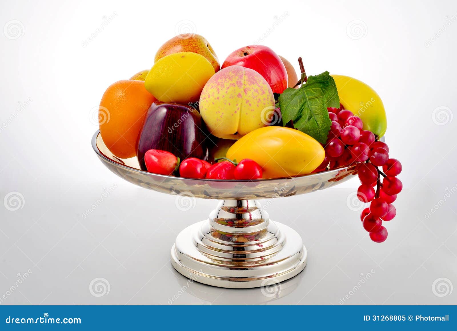 Crystal fruit dish stock image. Image of calorie, balls - 31268805