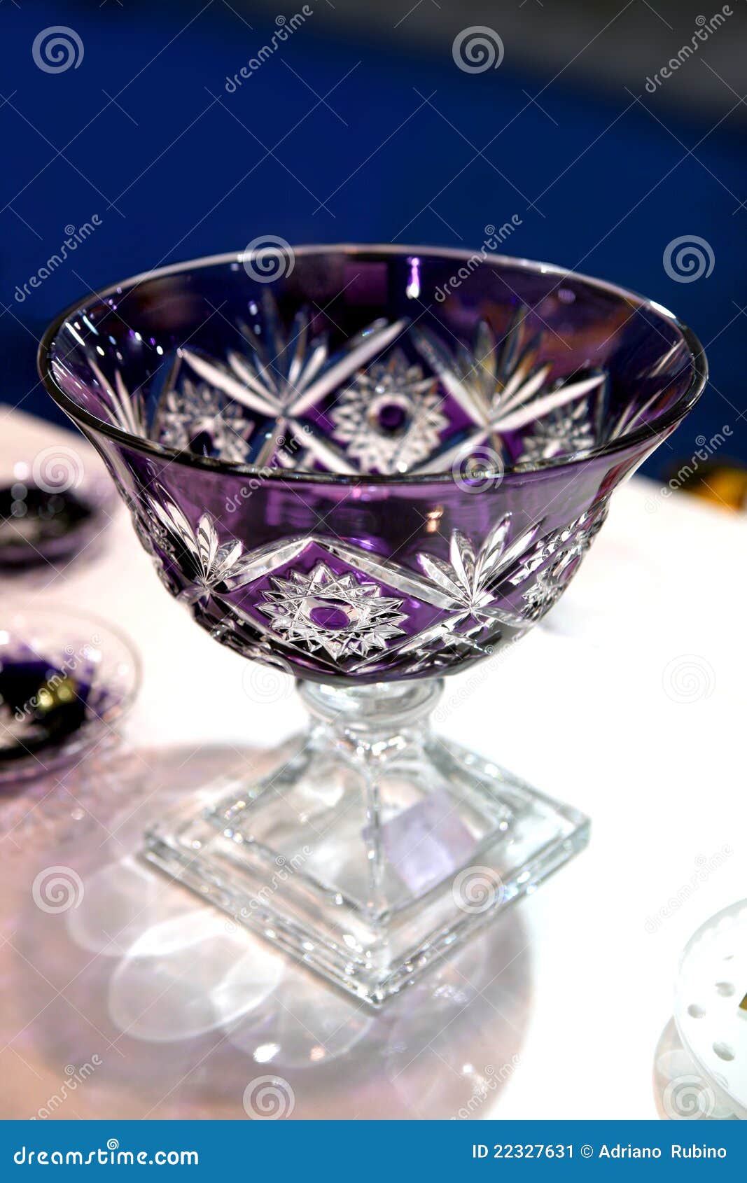Crystal glass stock image. Image of elegant, color, goblet - 22327631