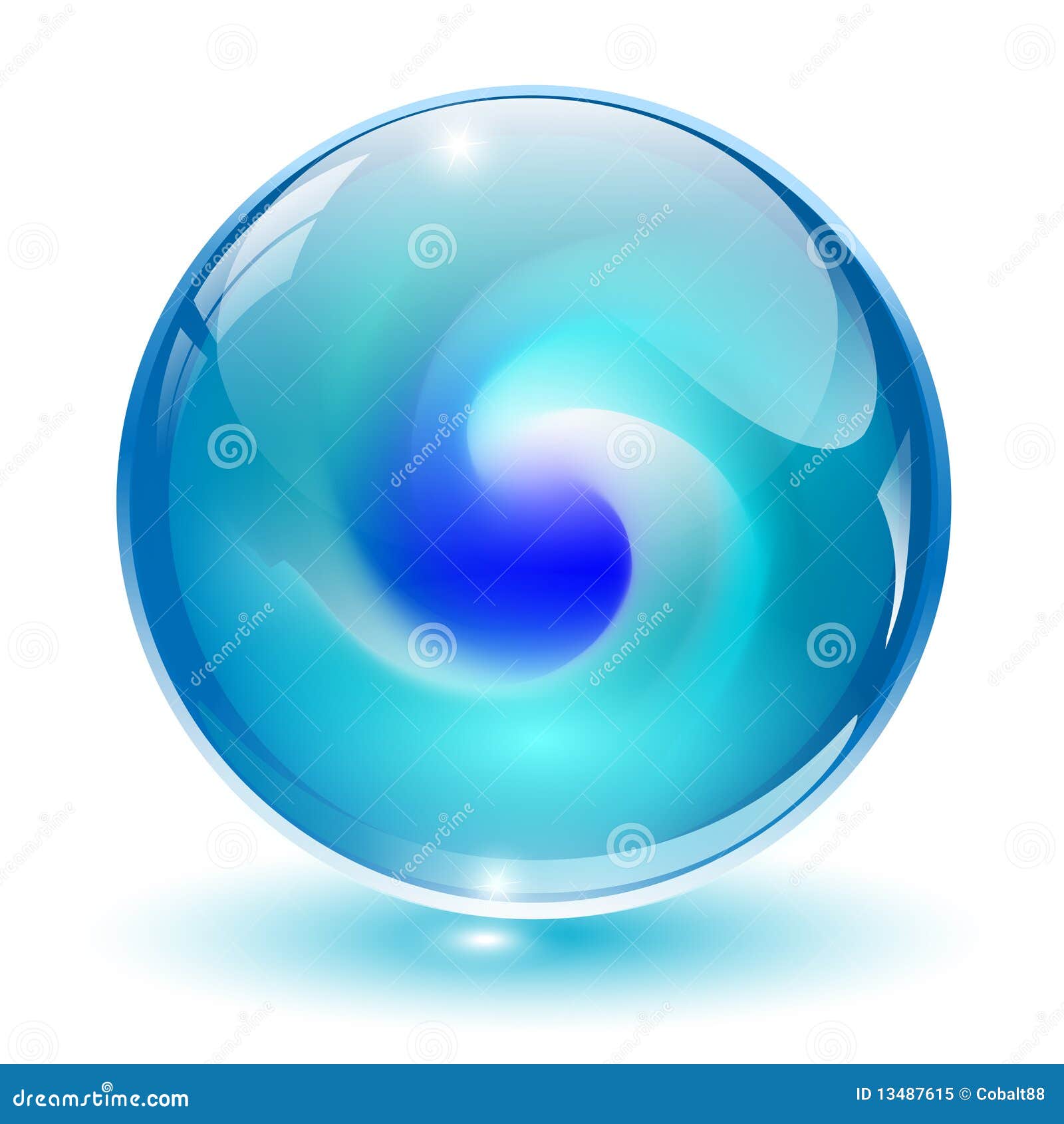 Glass Sphere Royalty-Free Stock Photo | CartoonDealer.com #46899279