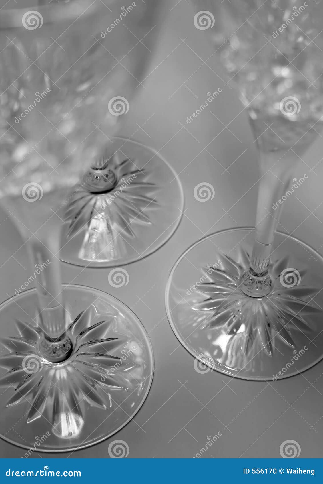 Crystal Glassware stock photo. Image of lunch, luxury, hotel - 556170
