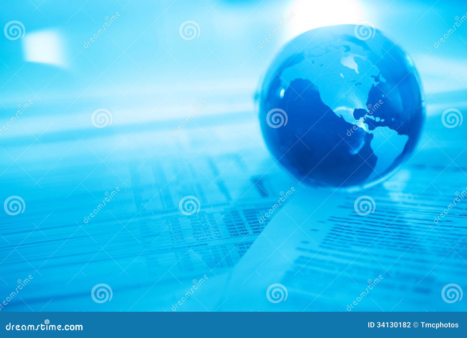 Crystal Globe on Financial Documents Stock Photo - Image of finance ... Crystal Globe on Financial Documents Stock Photo - Image of finance ...