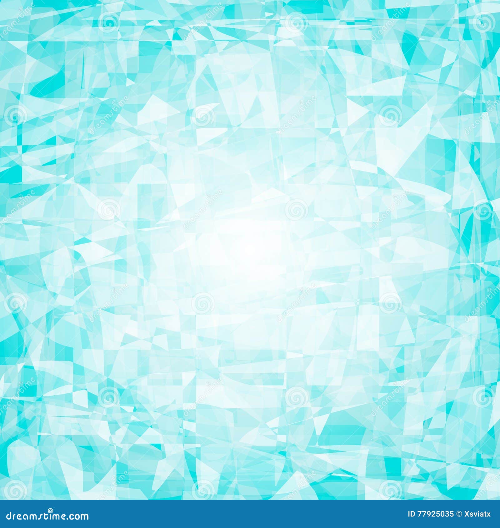 Crystal, Ice, Gemstone Blue Vector Abstract Background for Logo or Text ...