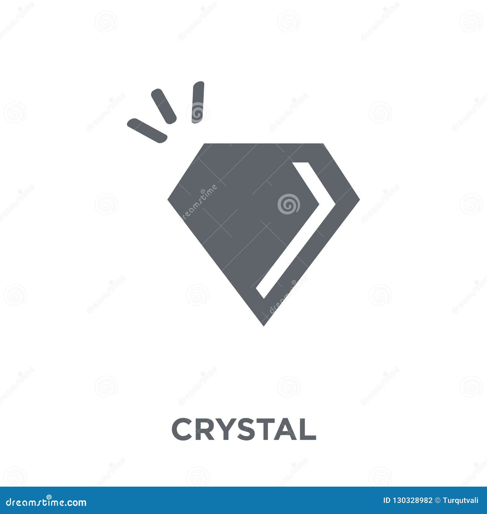 Crystal Icon, Icon Cartoon | CartoonDealer.com #88302285