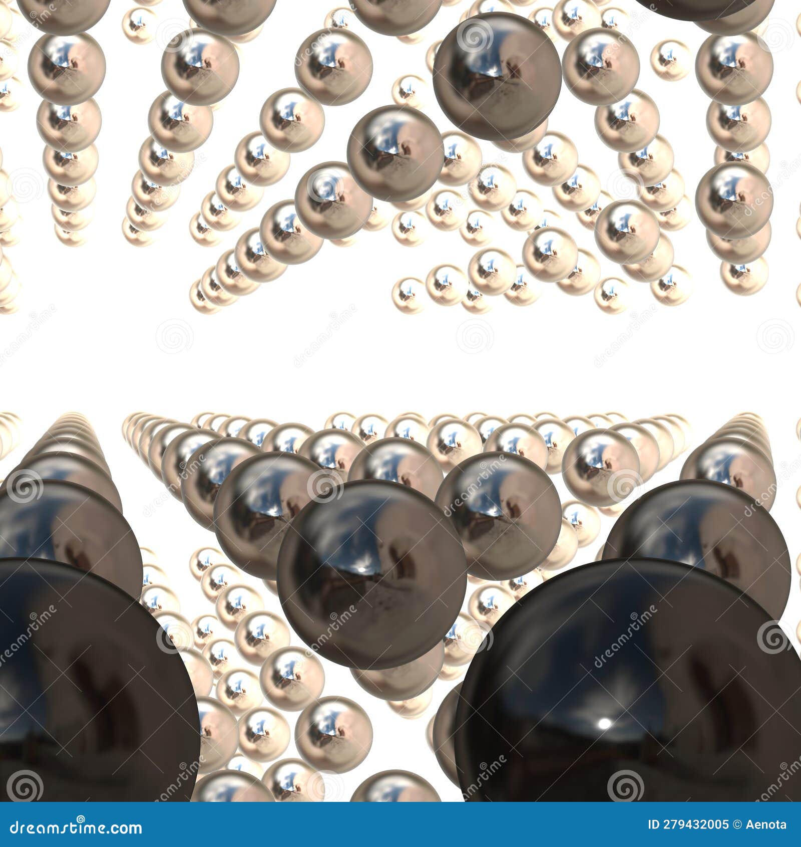 A Crystal With An Infinite Number Of Rotational Symmetries Stock ...