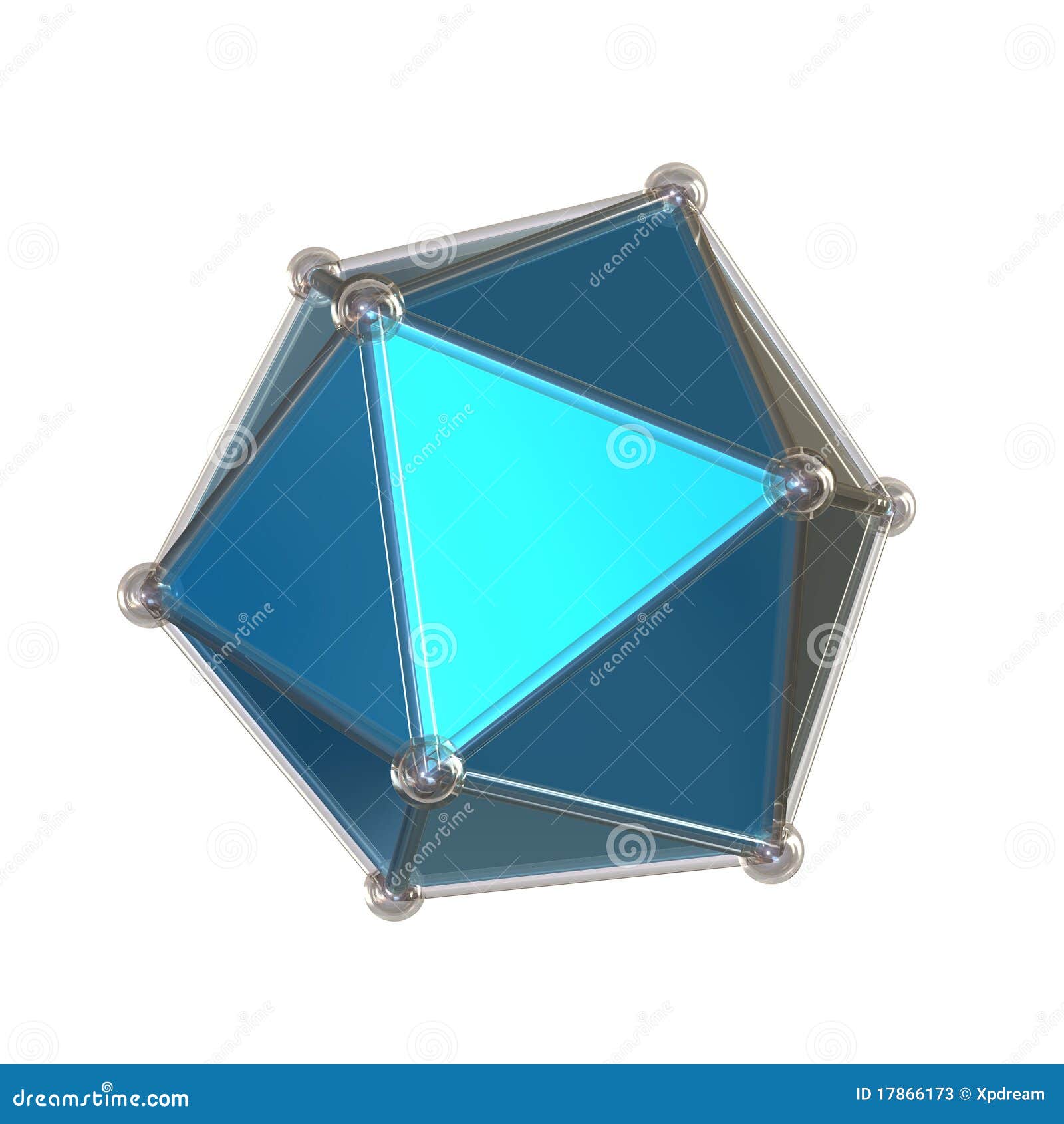 Crystal lattice stock illustration. Illustration of micro - 17866173