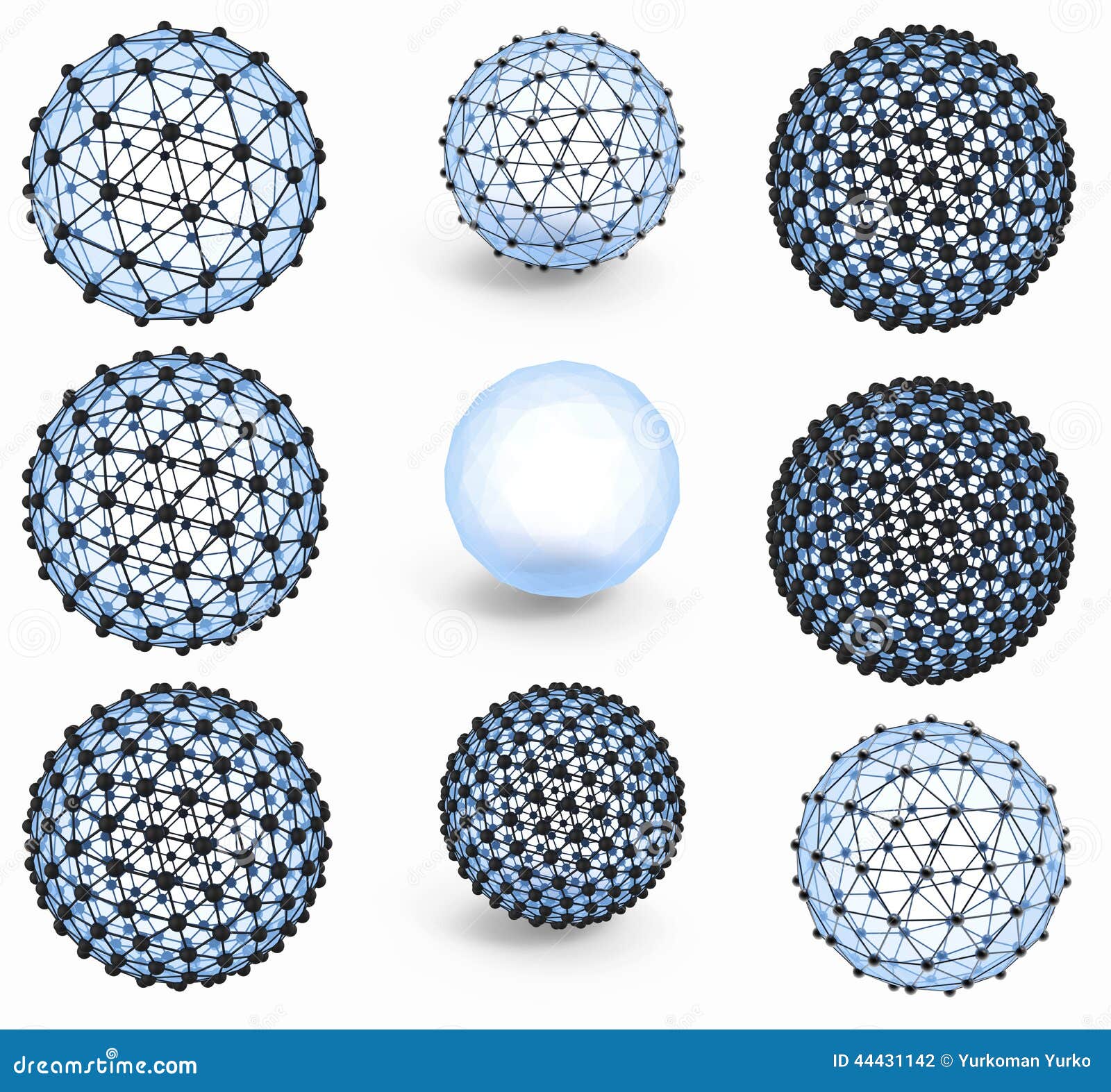 Crystal lattice stock illustration. Illustration of nano - 44431142