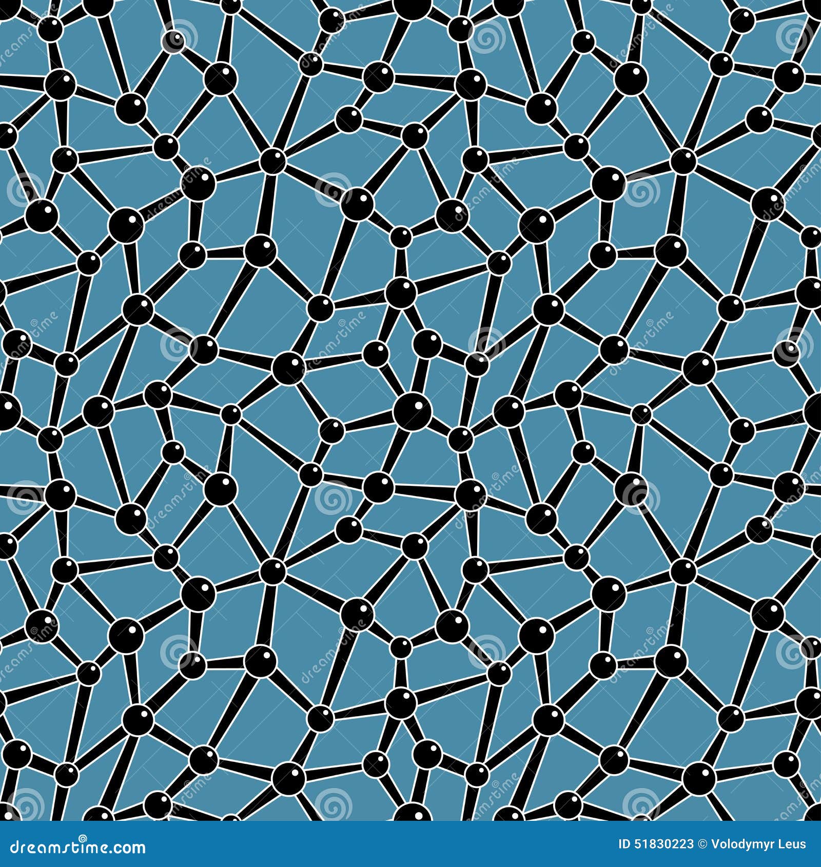 Crystal Lattice Seamless Background Stock Vector - Illustration of ...