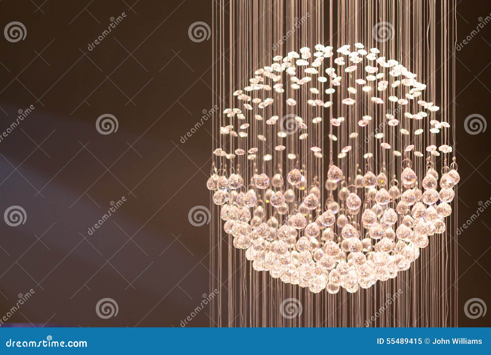 Crystal Light Display stock image. Image of sleek, lighting - 55489415