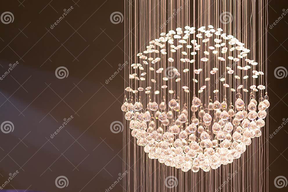 Crystal Light Display stock image. Image of sleek, lighting - 55489415