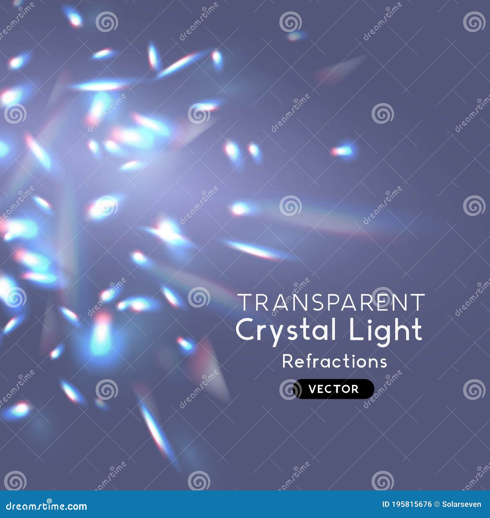Crystal Light Pattern Effects Stock Vector - Illustration of pattern ...
