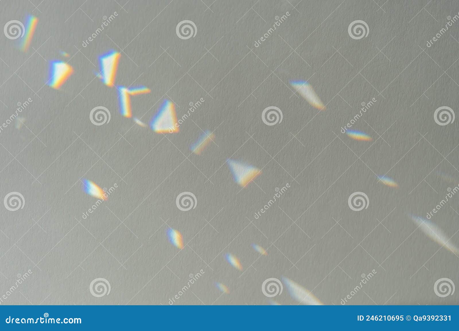 .Crystal Light Reflections for Overlay Mockup on Light Background Stock ...