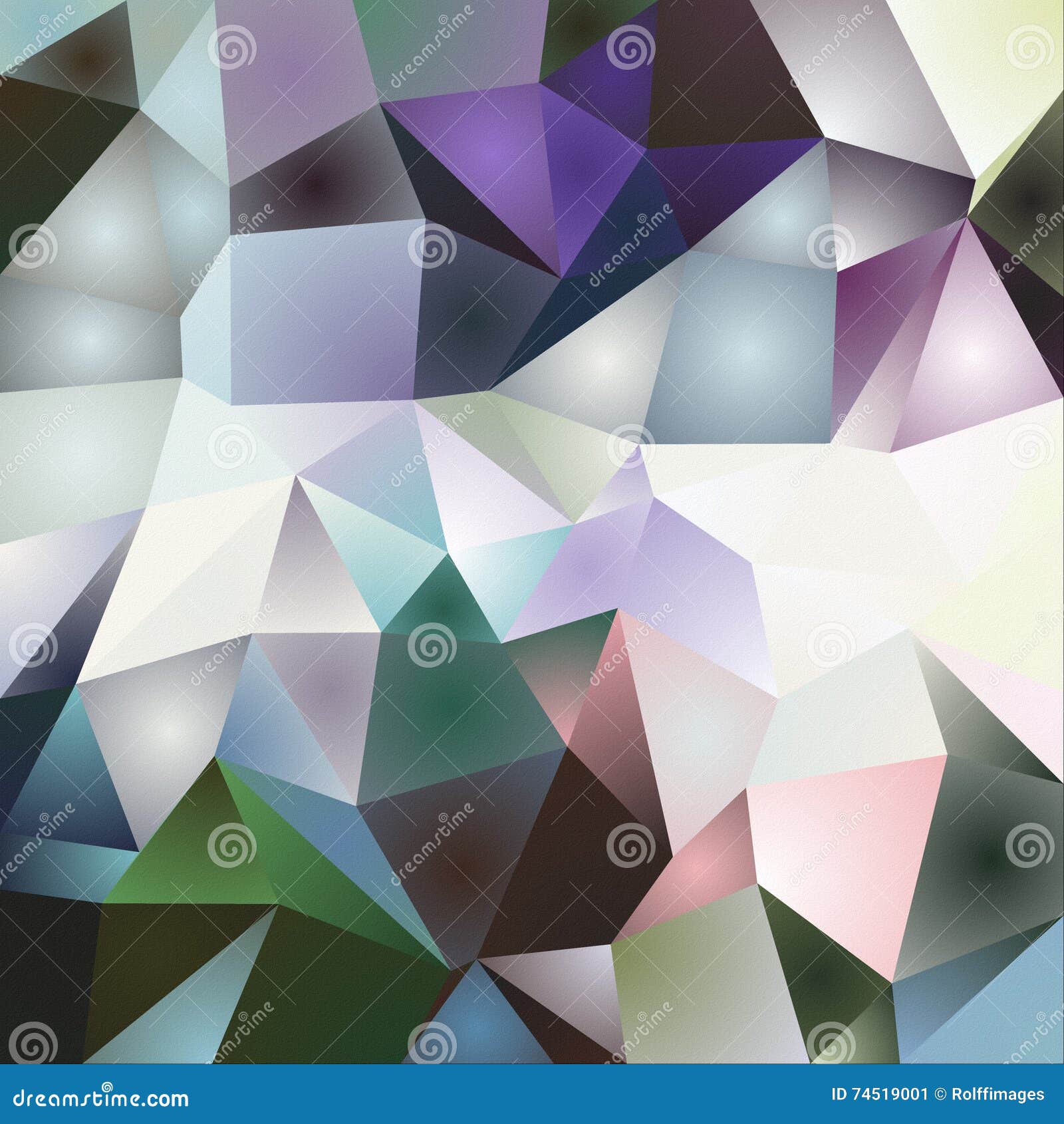 Crystal Like Pattern stock illustration. Illustration of lowpoly - 74519001