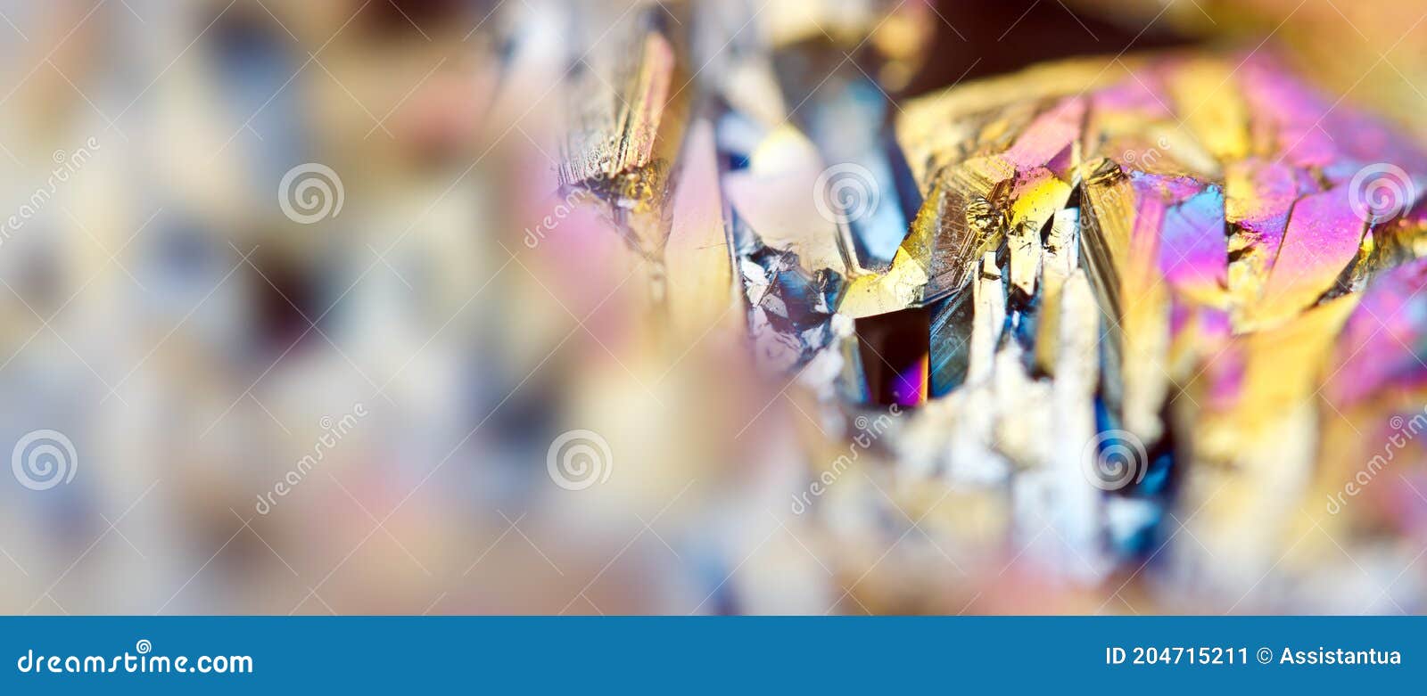 Crystal. Macro. Beautiful Color Fantastic Background Stock Image ...