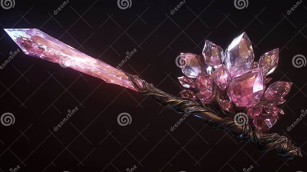 Crystal scepter stock photo. Image of symbol, fashion - 330572114