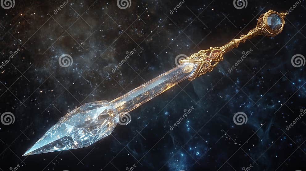 Crystal scepter stock photo. Image of person, scepter - 330572198
