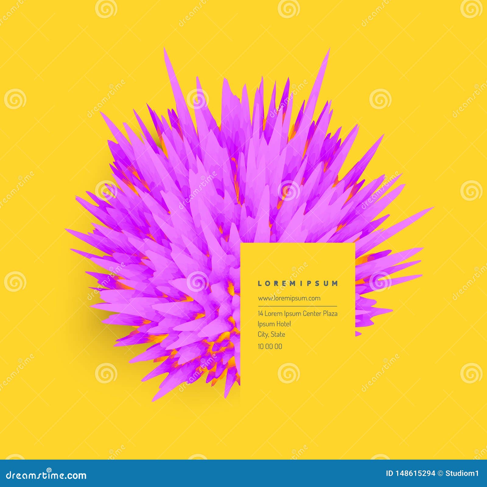 Background Of Exploding Colored Spots Vector Illustration ...