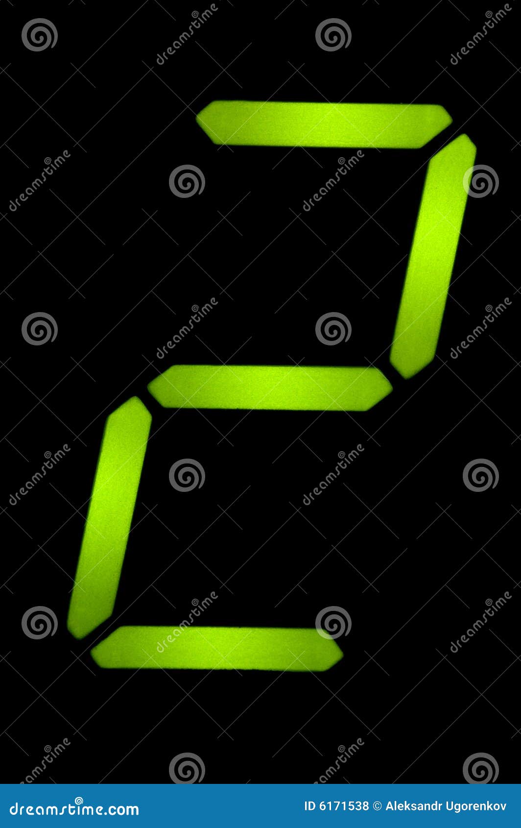 Crystal number two stock photo. Image of elementary, teaching - 6171538