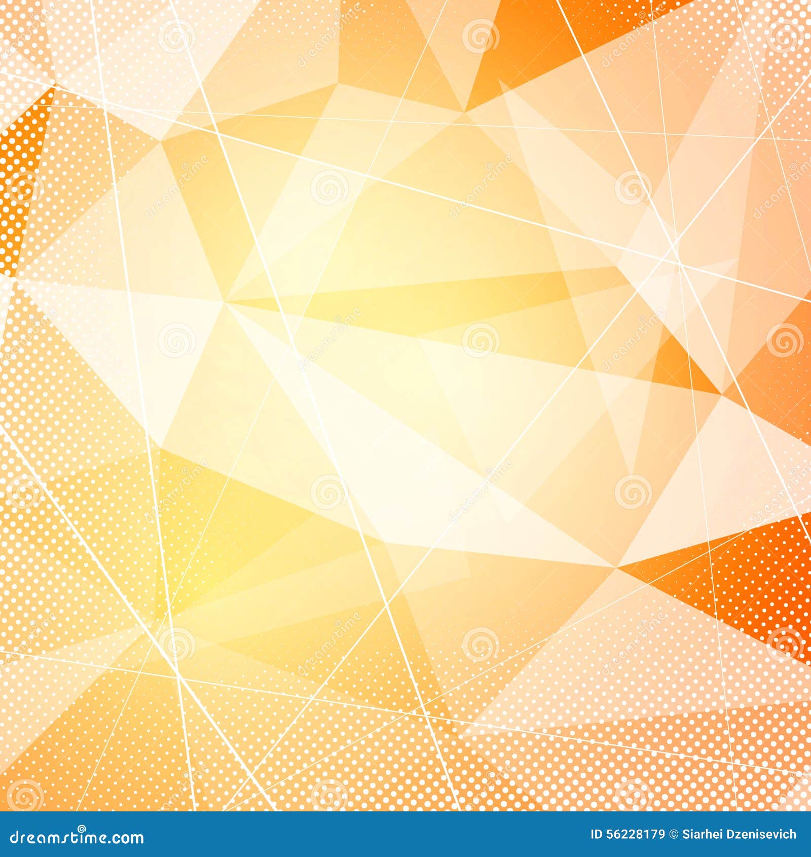 Crystal Orange Hi-tech Modern Background Layout Stock Vector ...