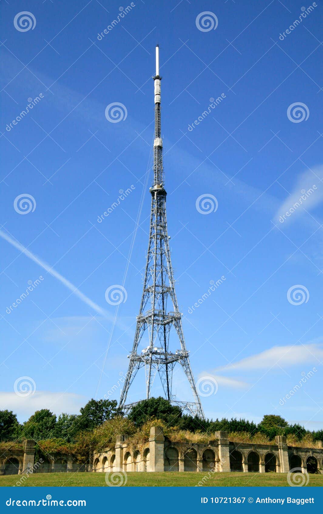 Crystal Palace Transmitting Station Stock Image - Image of station ...