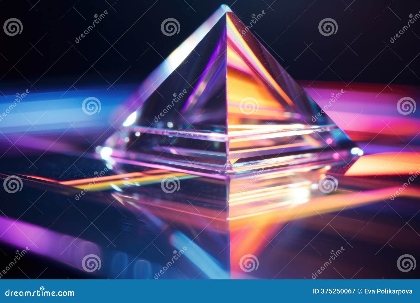 Crystal Pyramid Royalty-Free Stock Photo | CartoonDealer.com #89965575