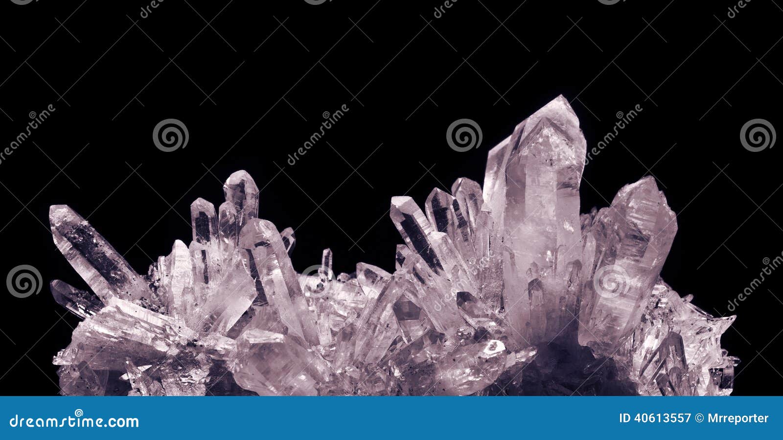 Crystal quartz stock image. Image of closeup, blue, group - 40613557