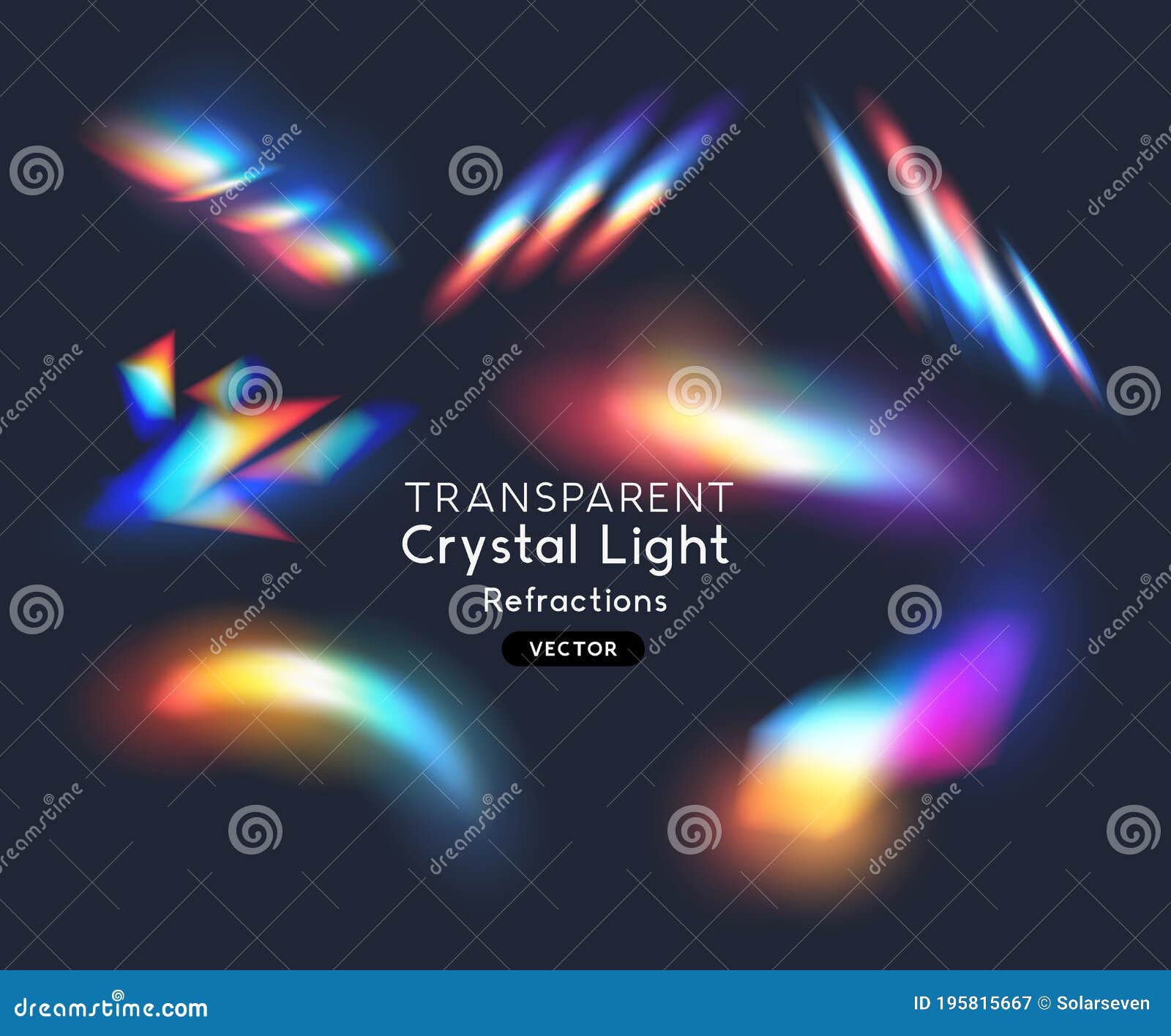 Rainbow Light Center Radial Explosion Isolated In Blac Ai Generated ...