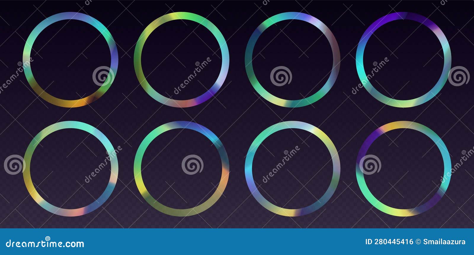 Crystal Refraction Frame, Rainbow Sunlight Border, Prism Light Effect ...