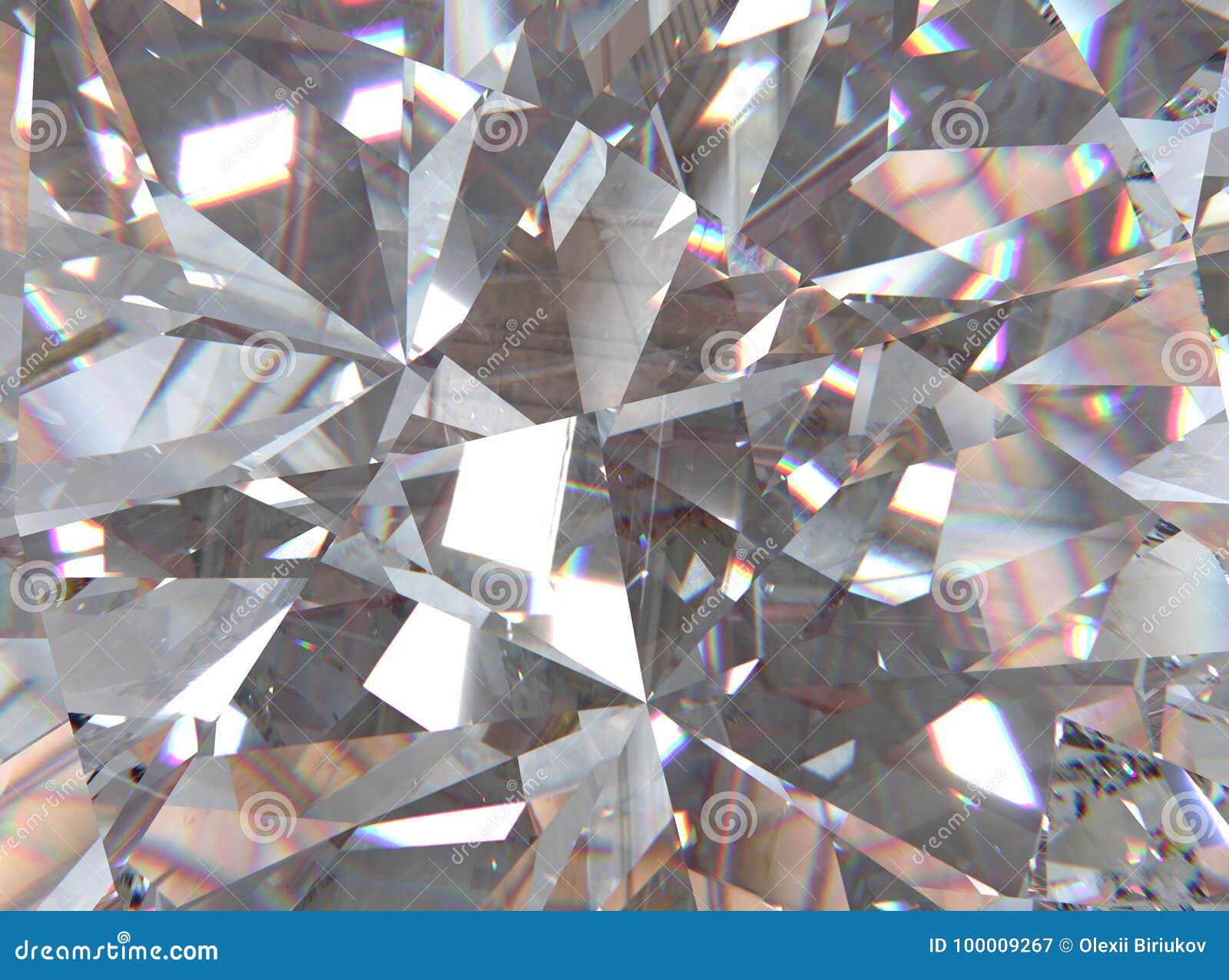 Crystal Refractions Background Stock Illustration - Illustration of ...