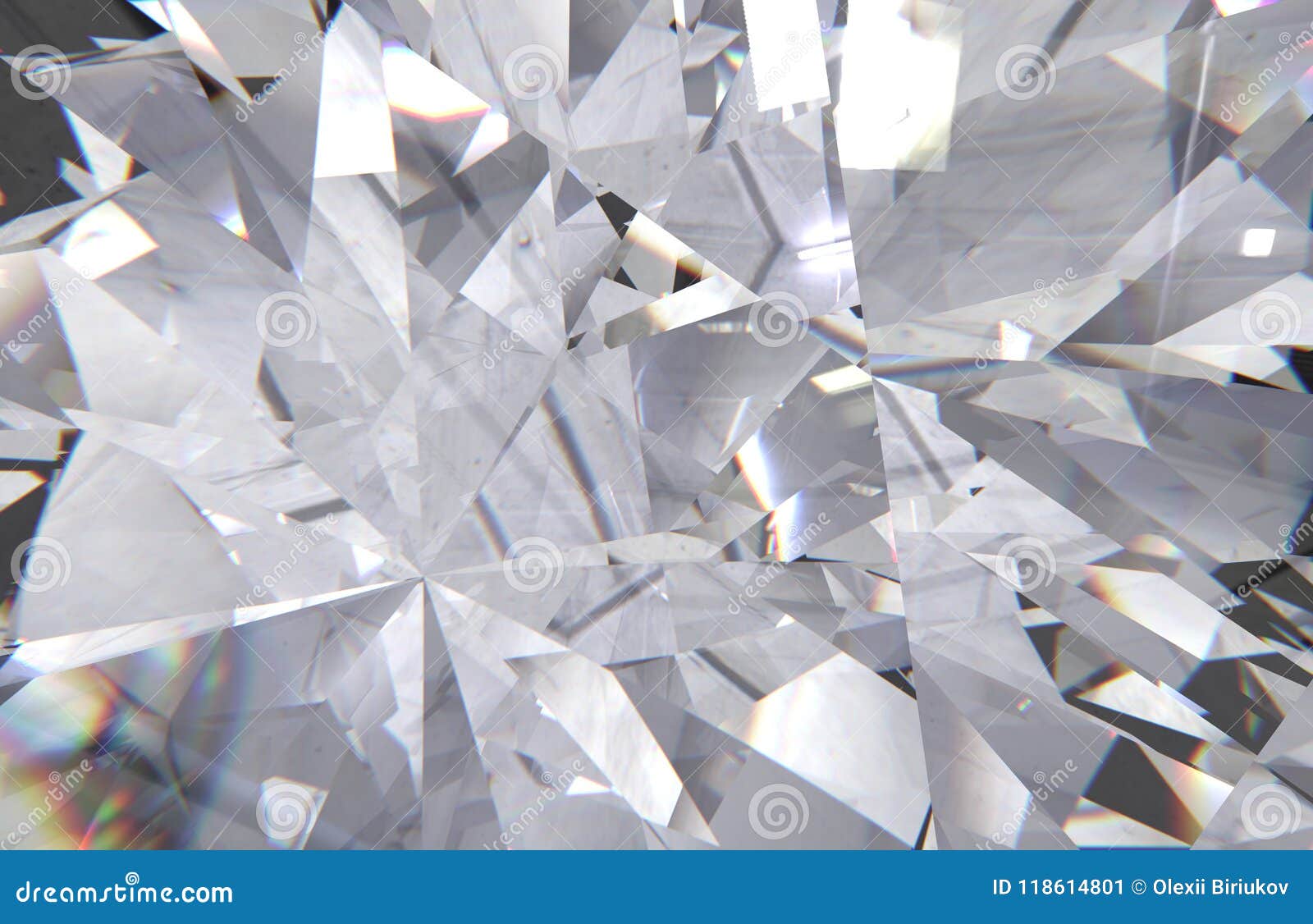 Crystal Refractions Background Stock Image - Image of jewelry ...
