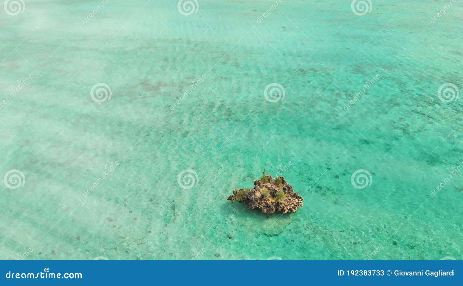 Crystal Rock Aerial View, Mauritius Island Stock Image - Image of ...