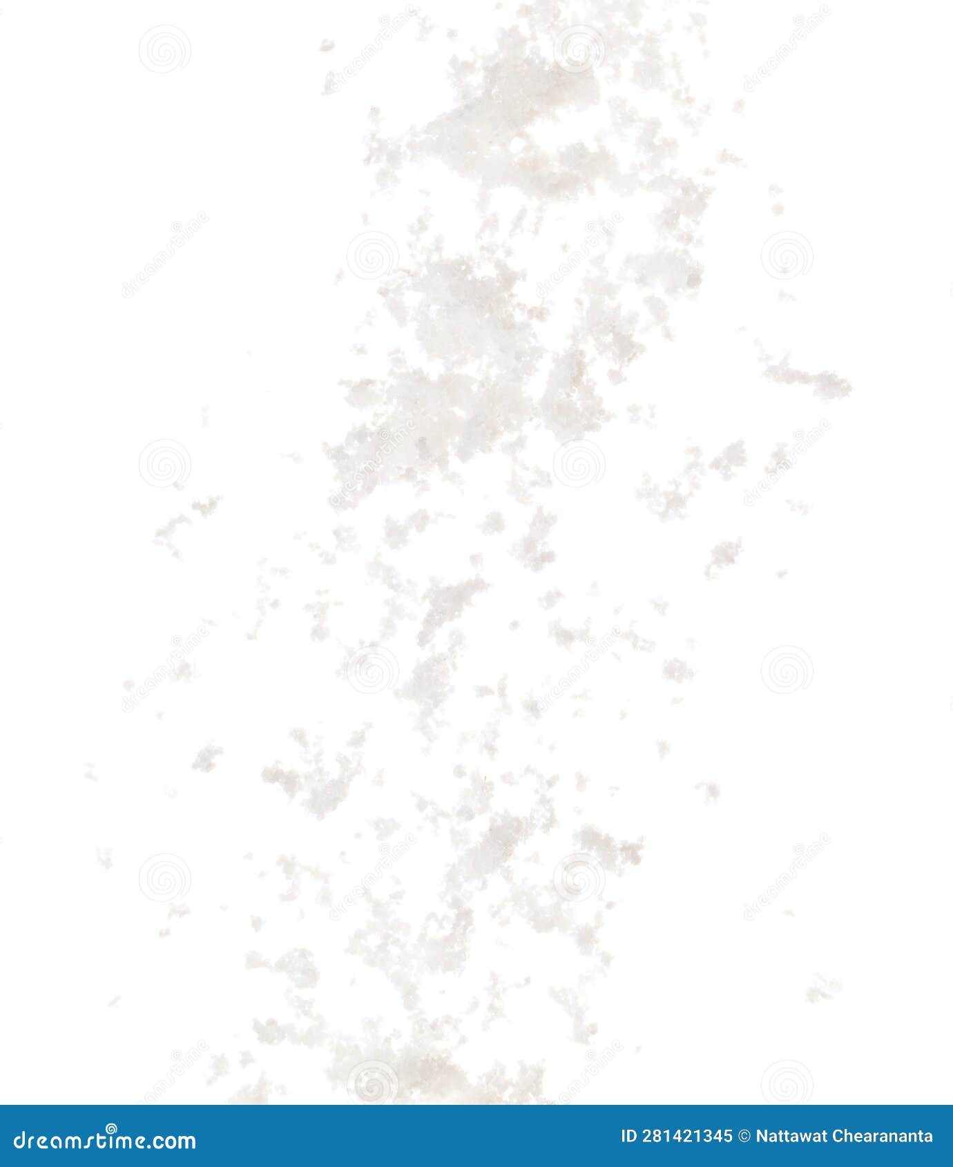 Crystal Salt Flying Explosion, Flake White Grain Salts Explode Abstract ...